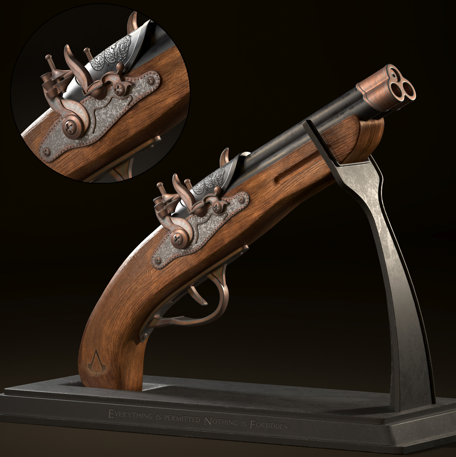 ArtStation - Assassin's Creed Gun Concept