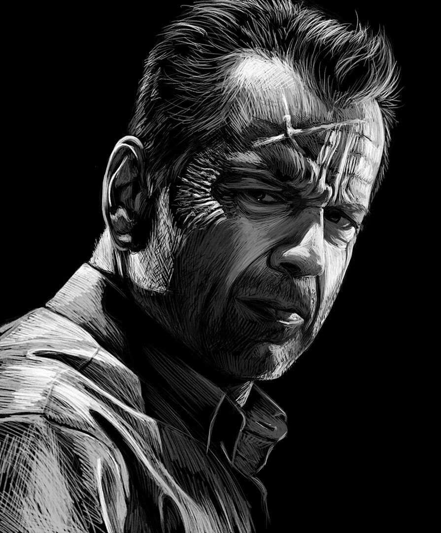 bruce willis coloring pages