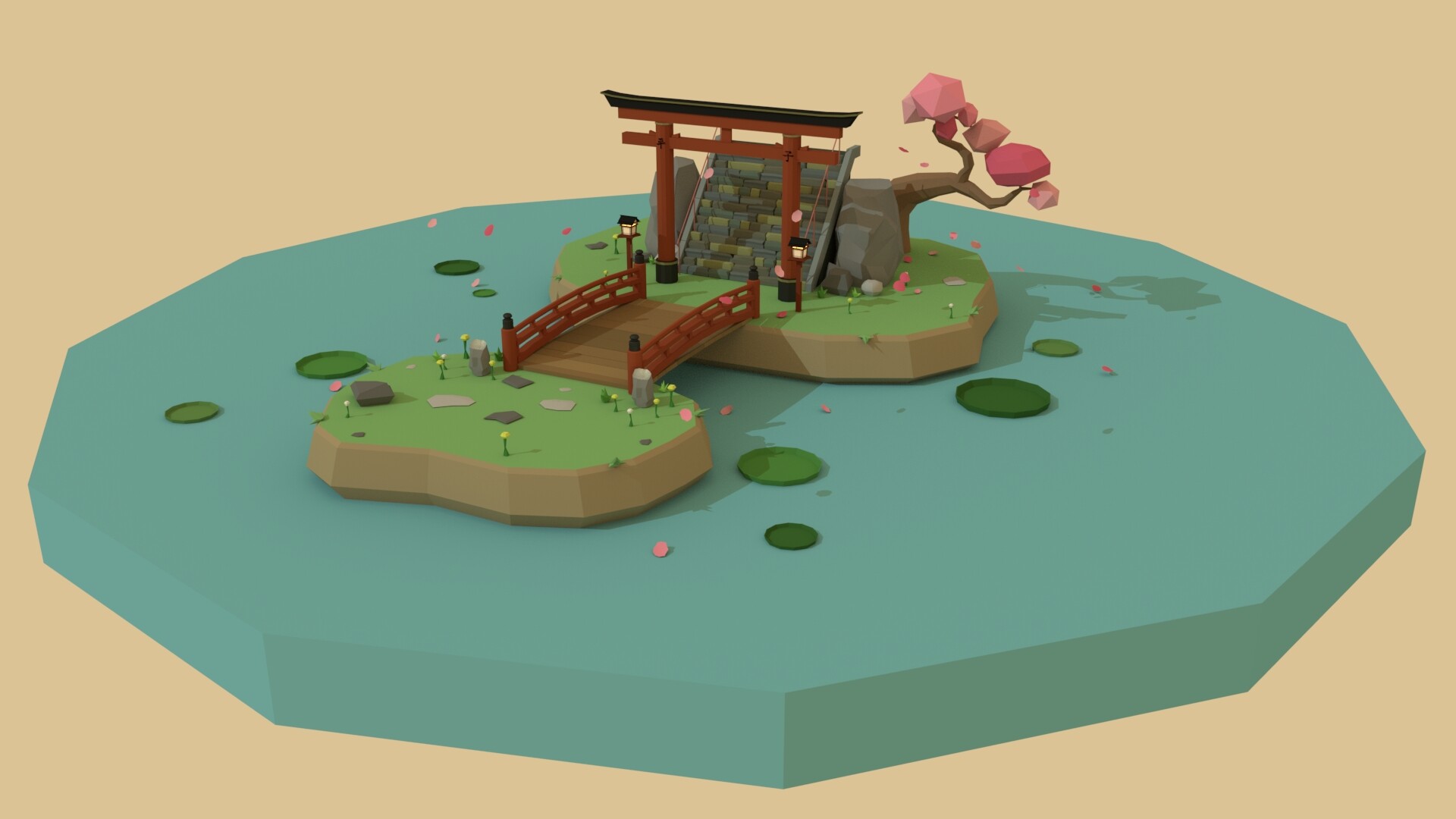 ArtStation - Torii Gate