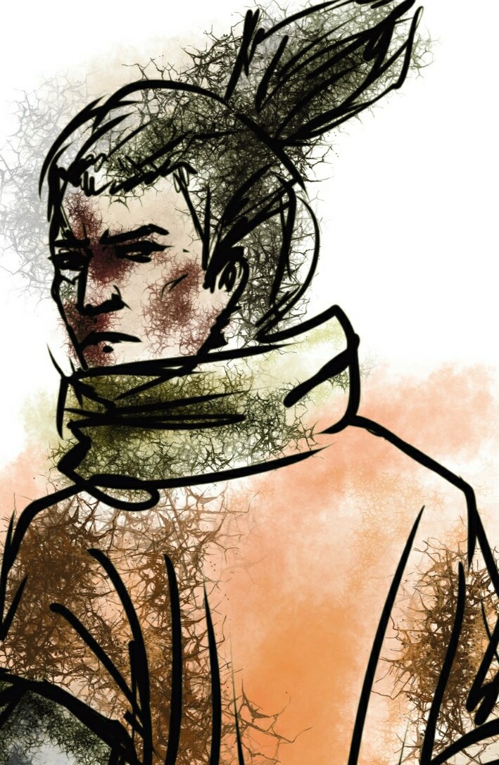 ArtStation - Sekiro sketch