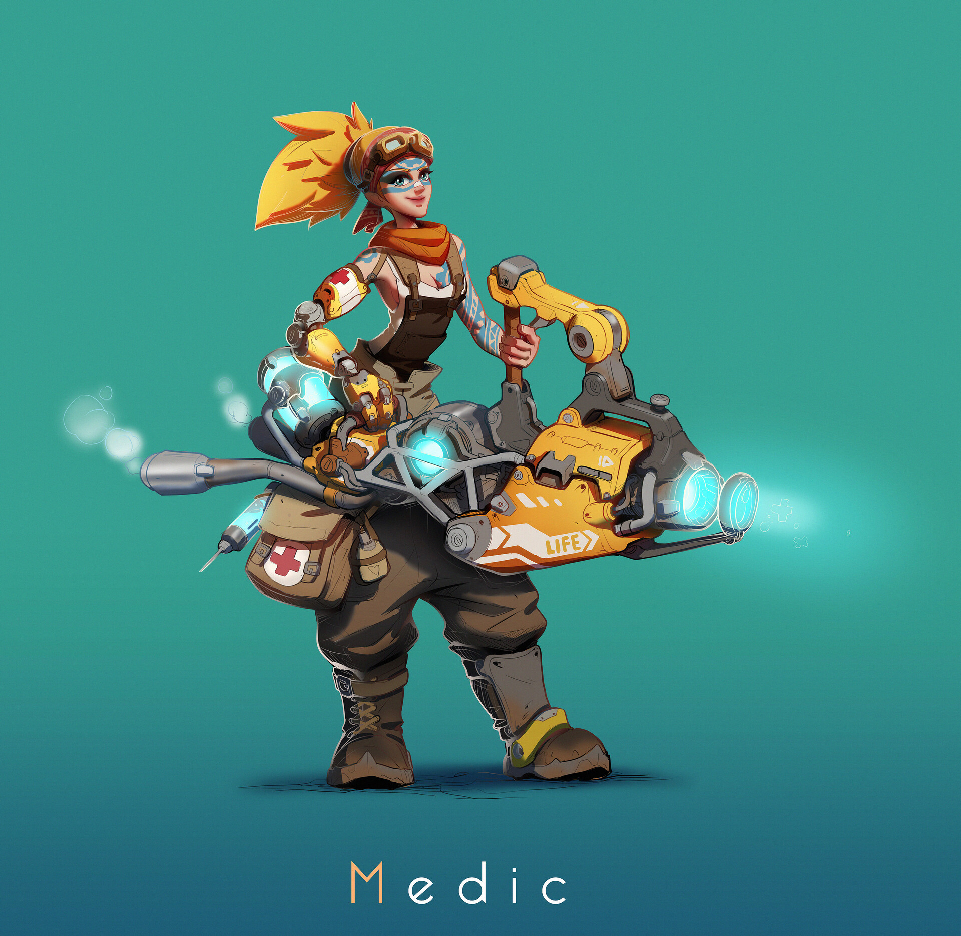 ArtStation - Medic Engineer