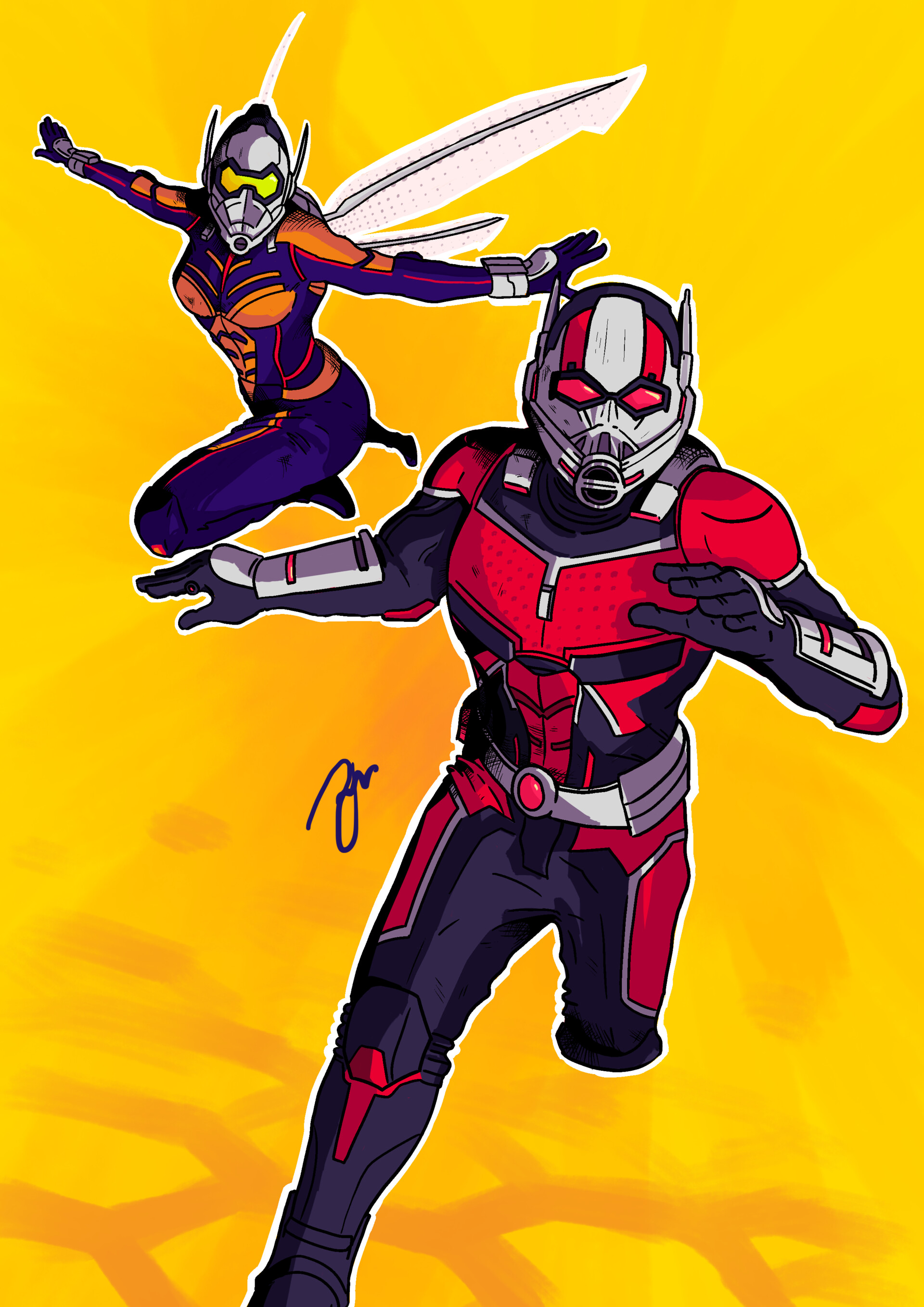 ArtStation - Ant-Man & The Wasp