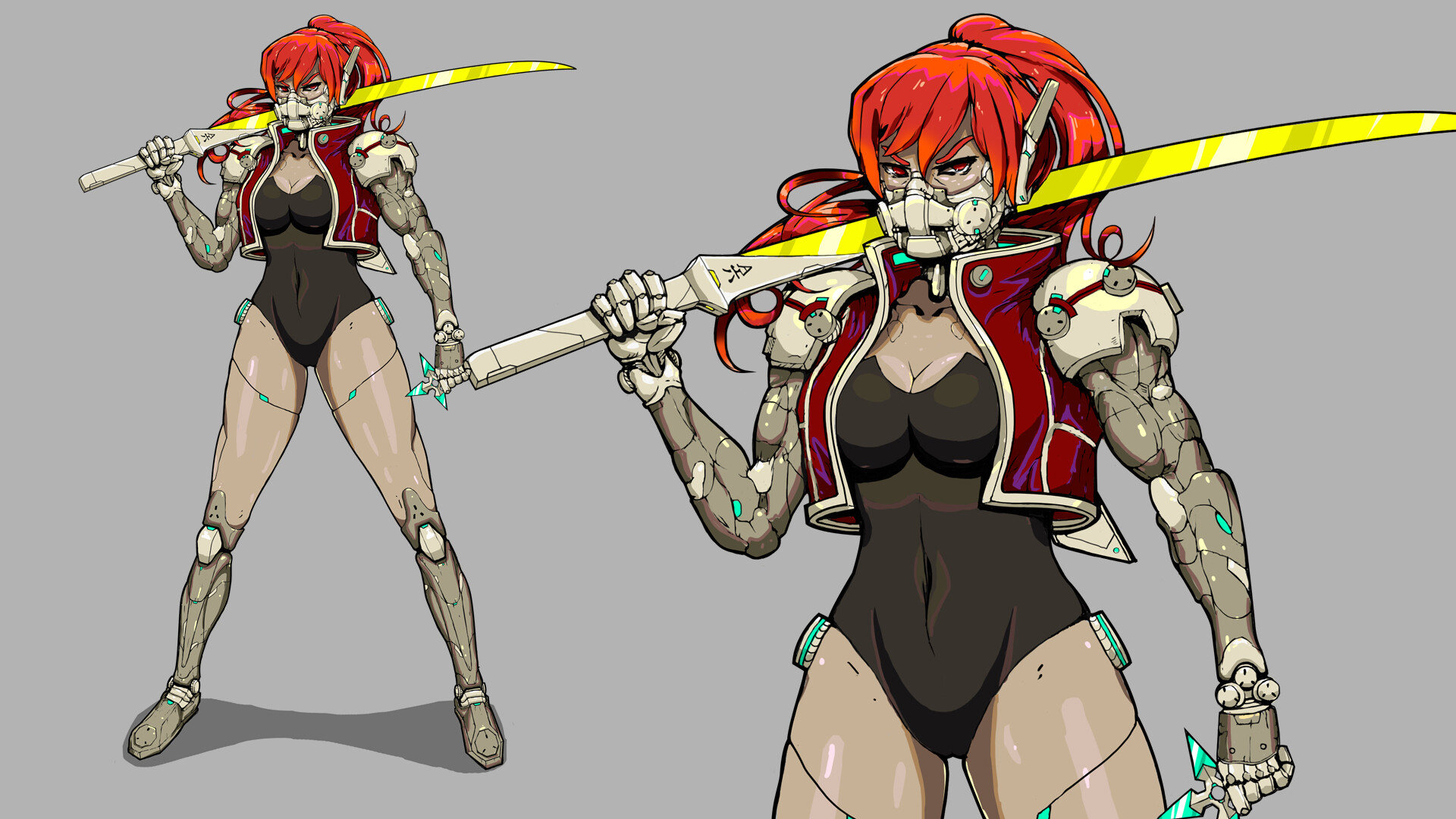 cyborg ninja designs