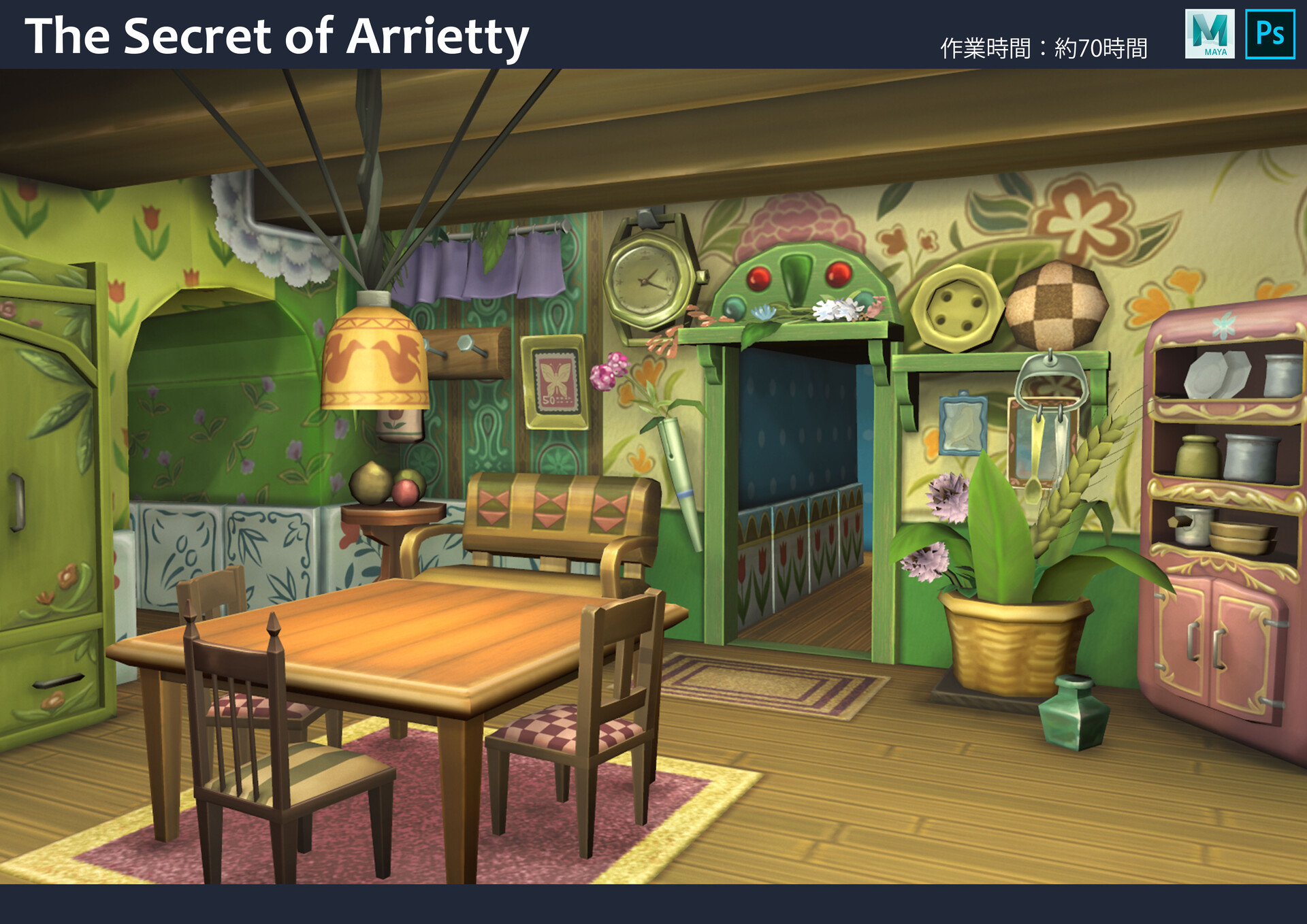 ArtStation - The Secret of Arrietty