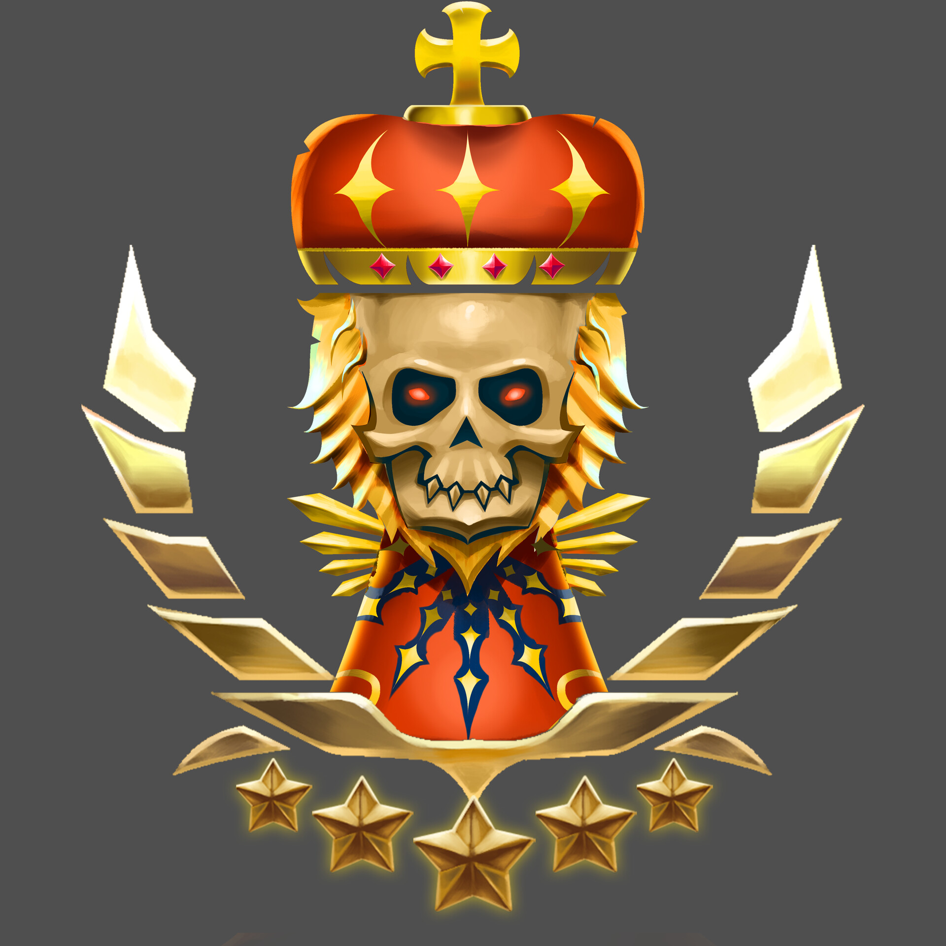 NeoAka - Rank icons design for INFESTATION FANTASY