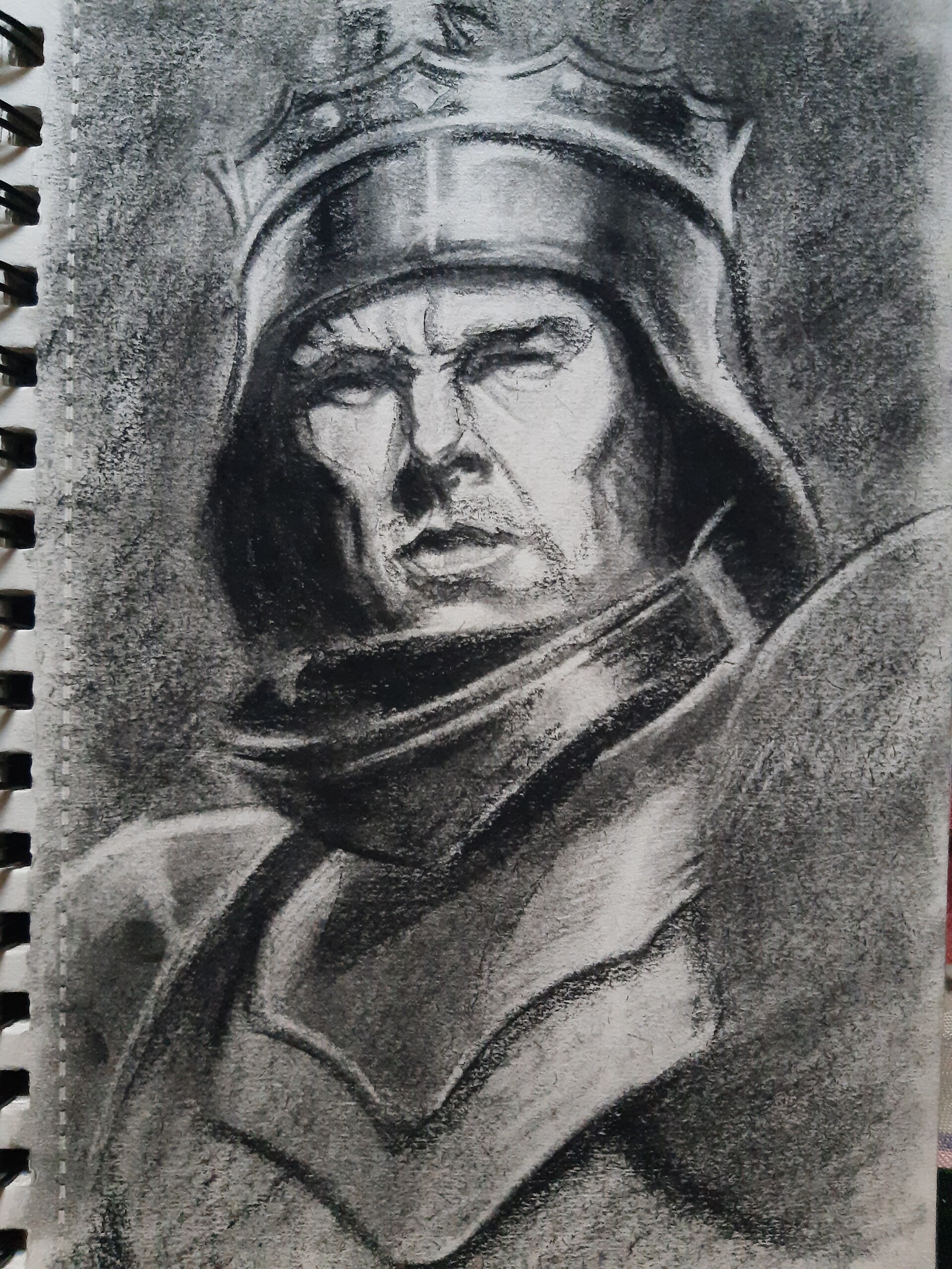 ArtStation - Sketch of Benedict Cumberbatch as Richard III