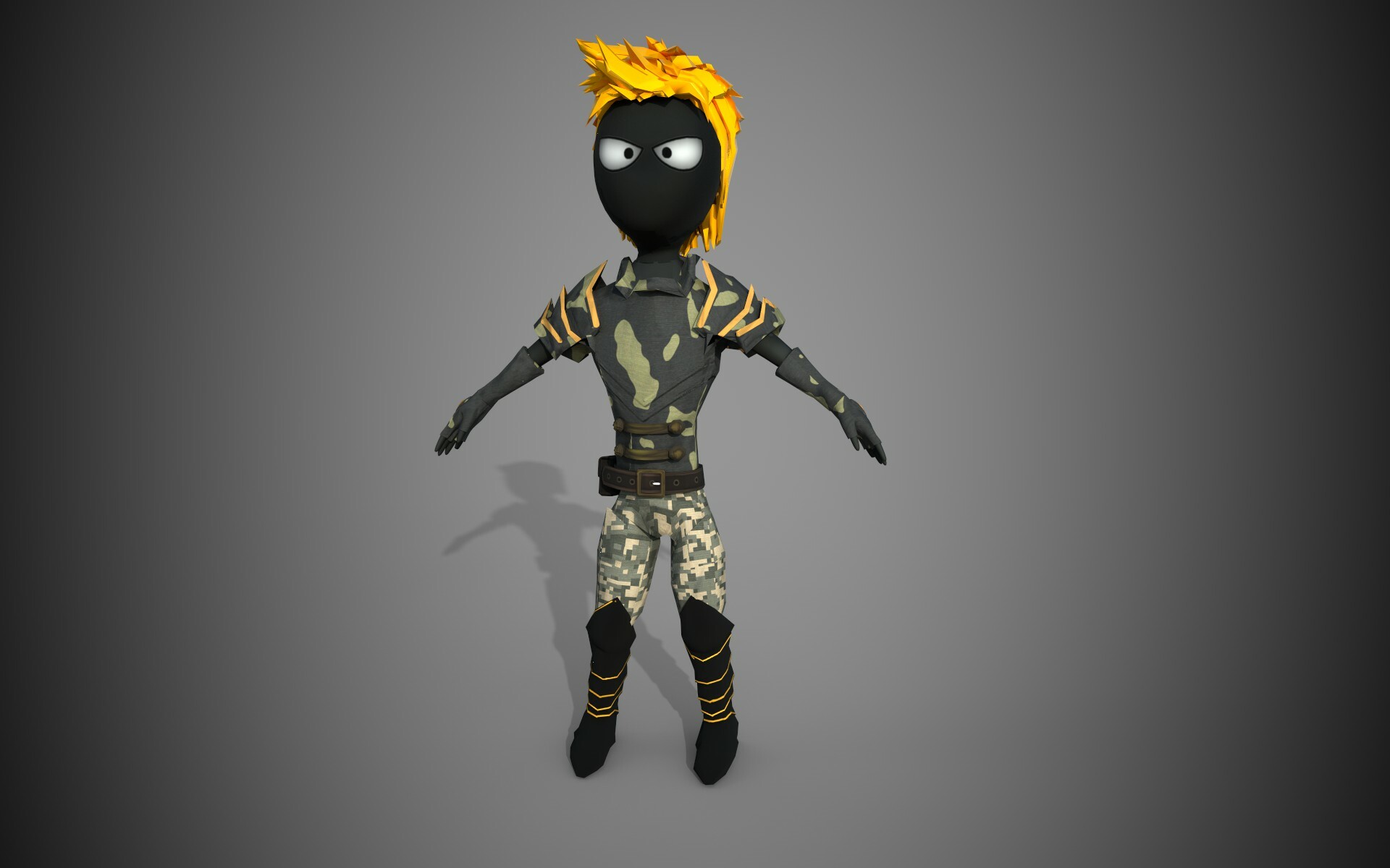 ArtStation - Modern Stick-Man