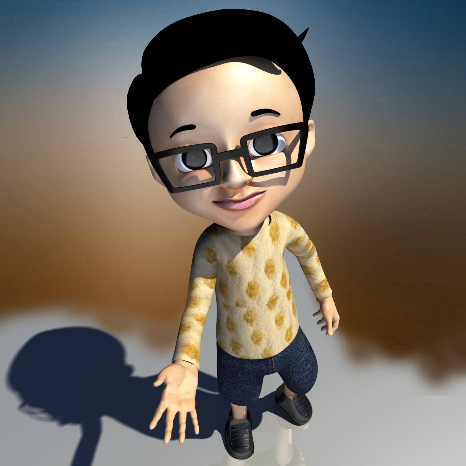 Joby Varghese - Low-Res Characters_ Modeling/ Texturing/ Rigging