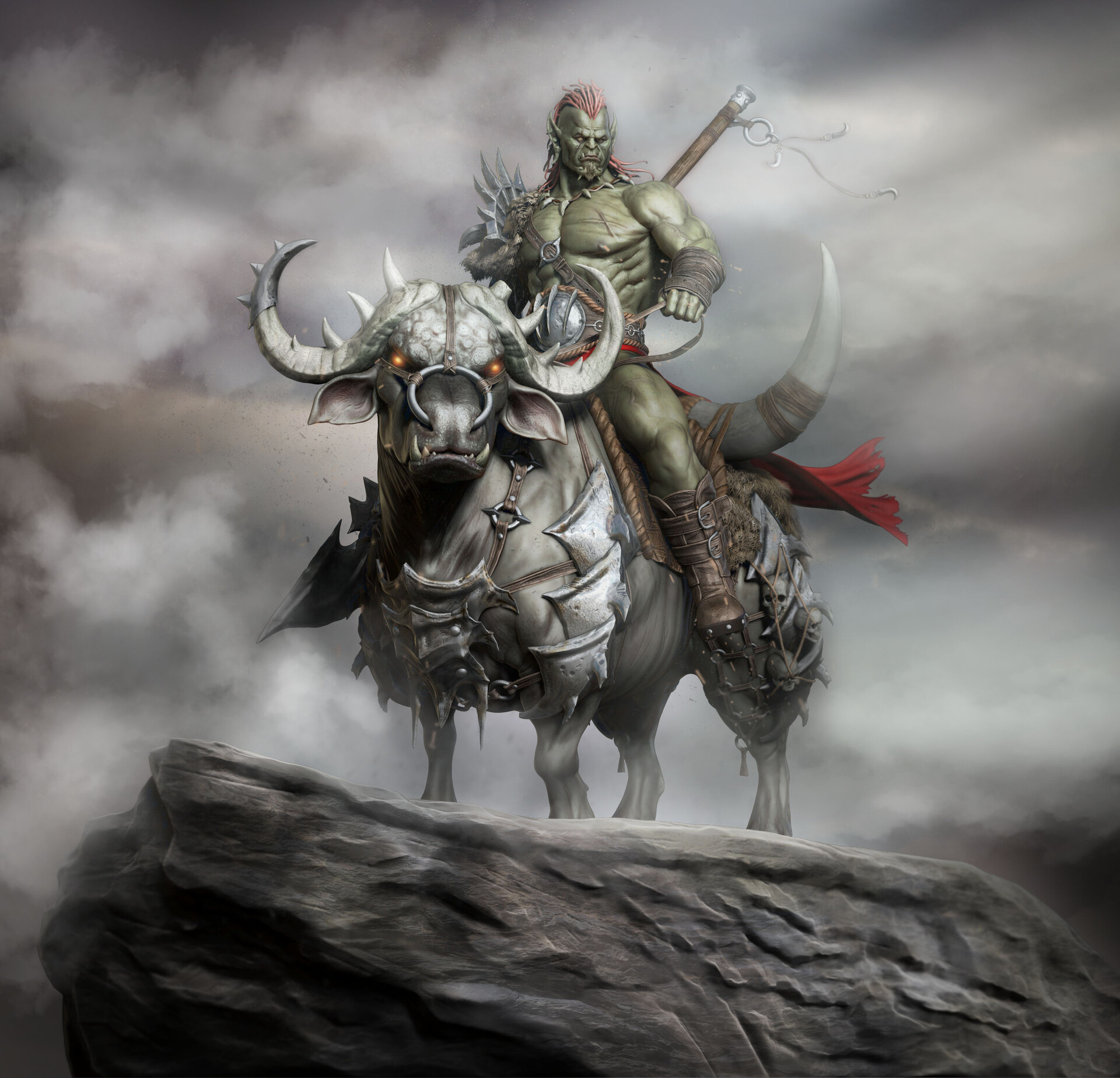 ArtStation - Orc Rider