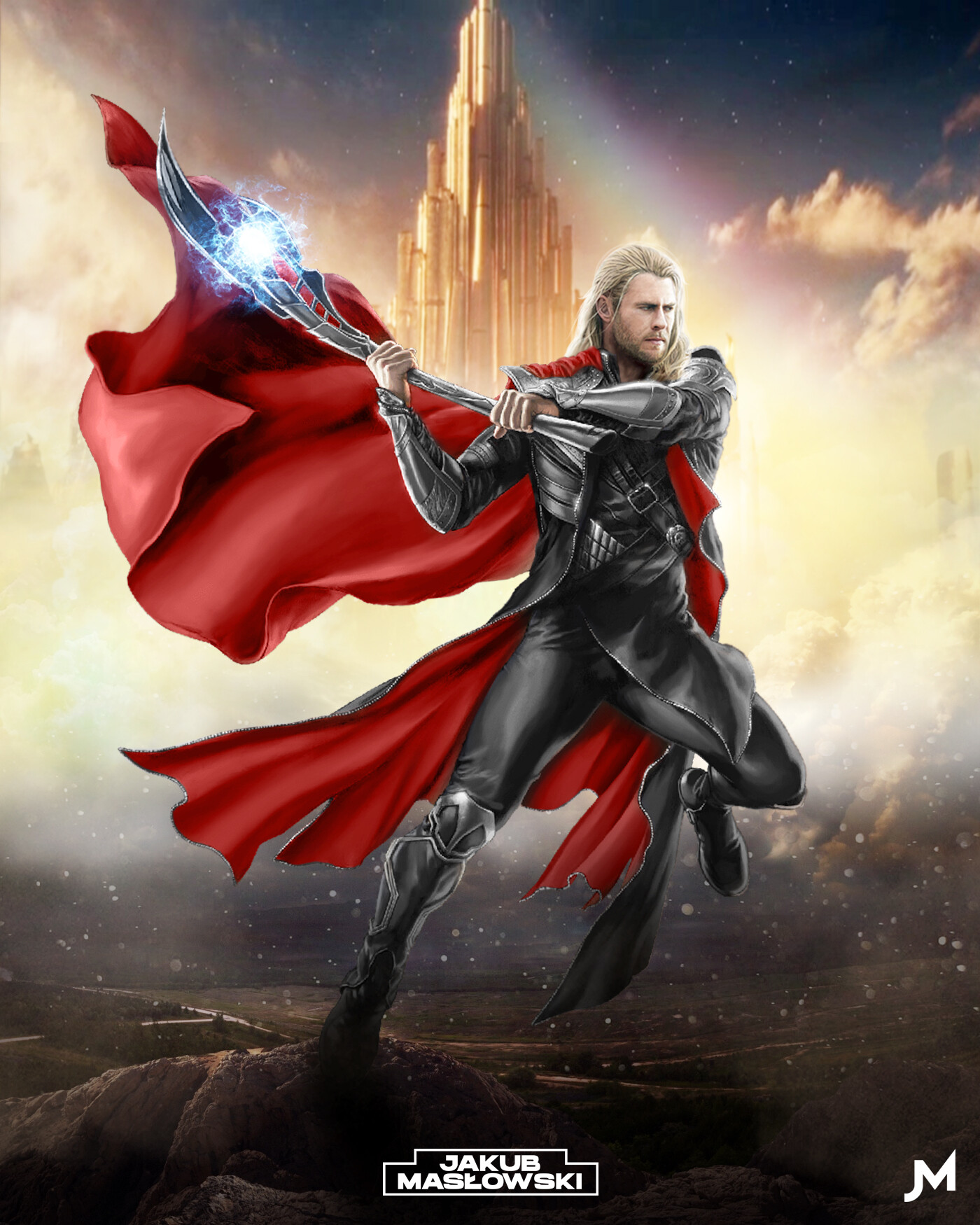 ArtStation - Thor as Loki