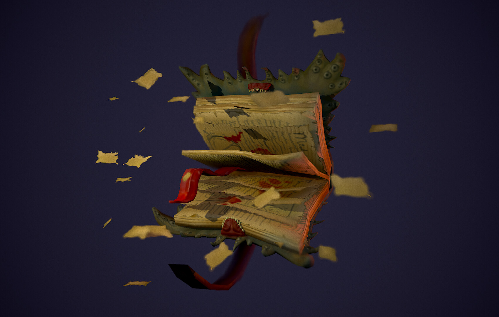 ArtStation - Monster book