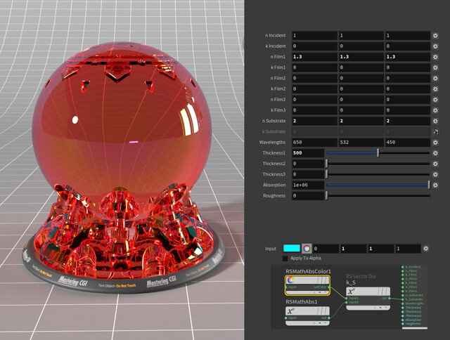 Sean Redmond - Physically Accurate Iridescence Shader For Houdini/Redshift