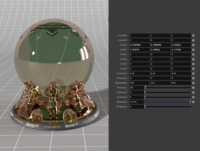 Sean Redmond - Physically Accurate Iridescence Shader For Houdini/Redshift