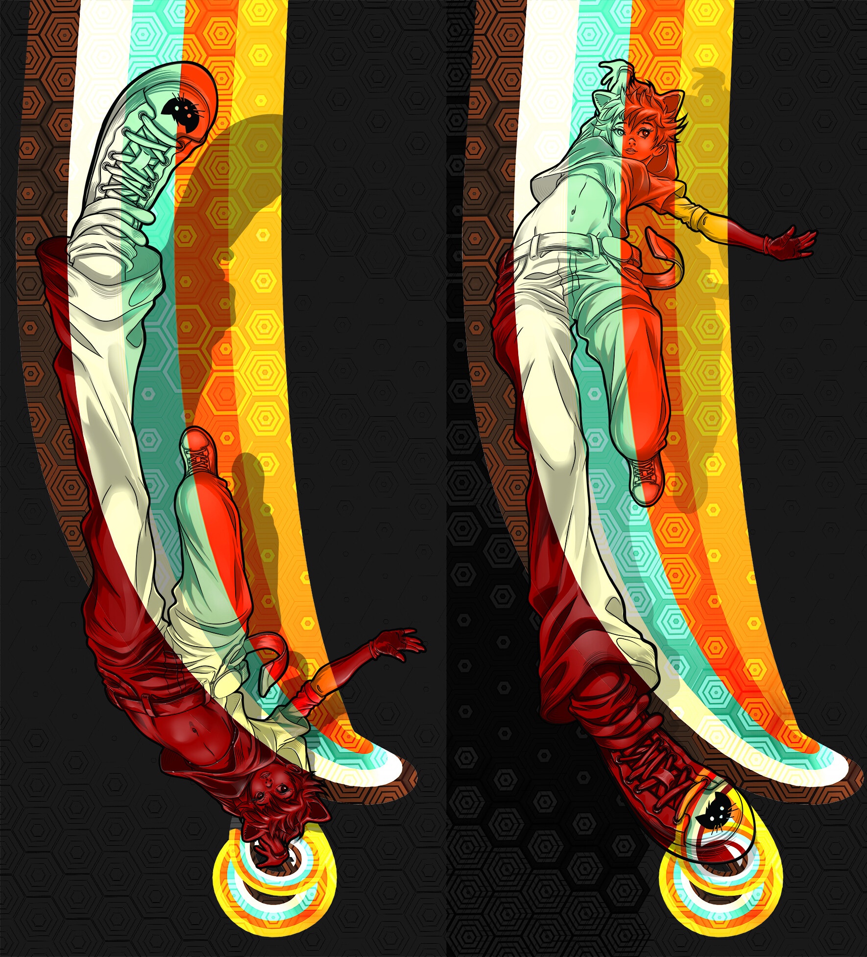 Dark Zoo - GRAPHIC ILLUSTRATIONS