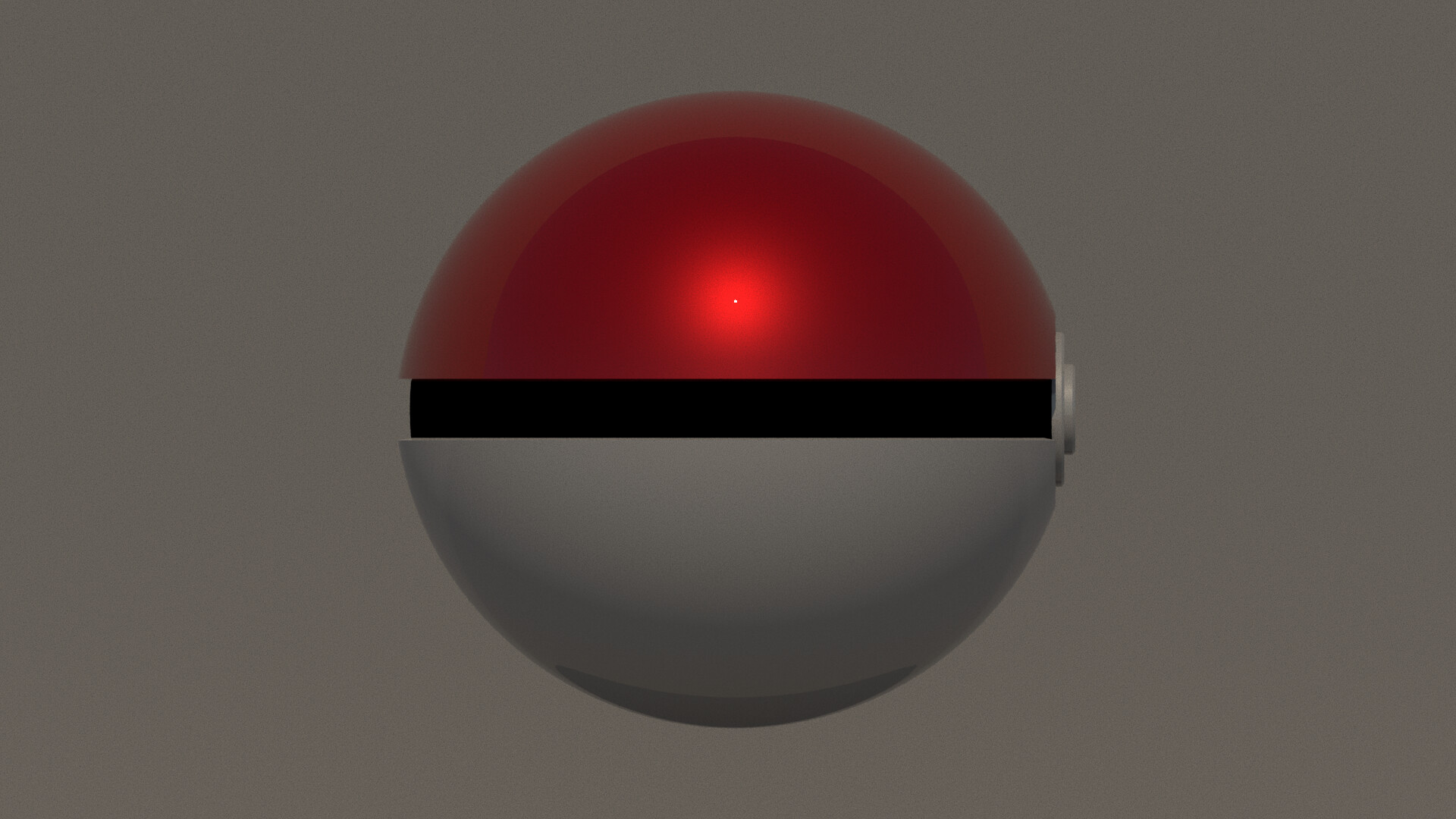 Open Pokeball Side View