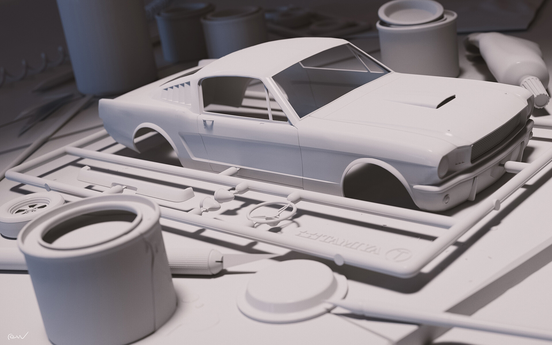 Andrew Stevenson - Mustang Model Kit