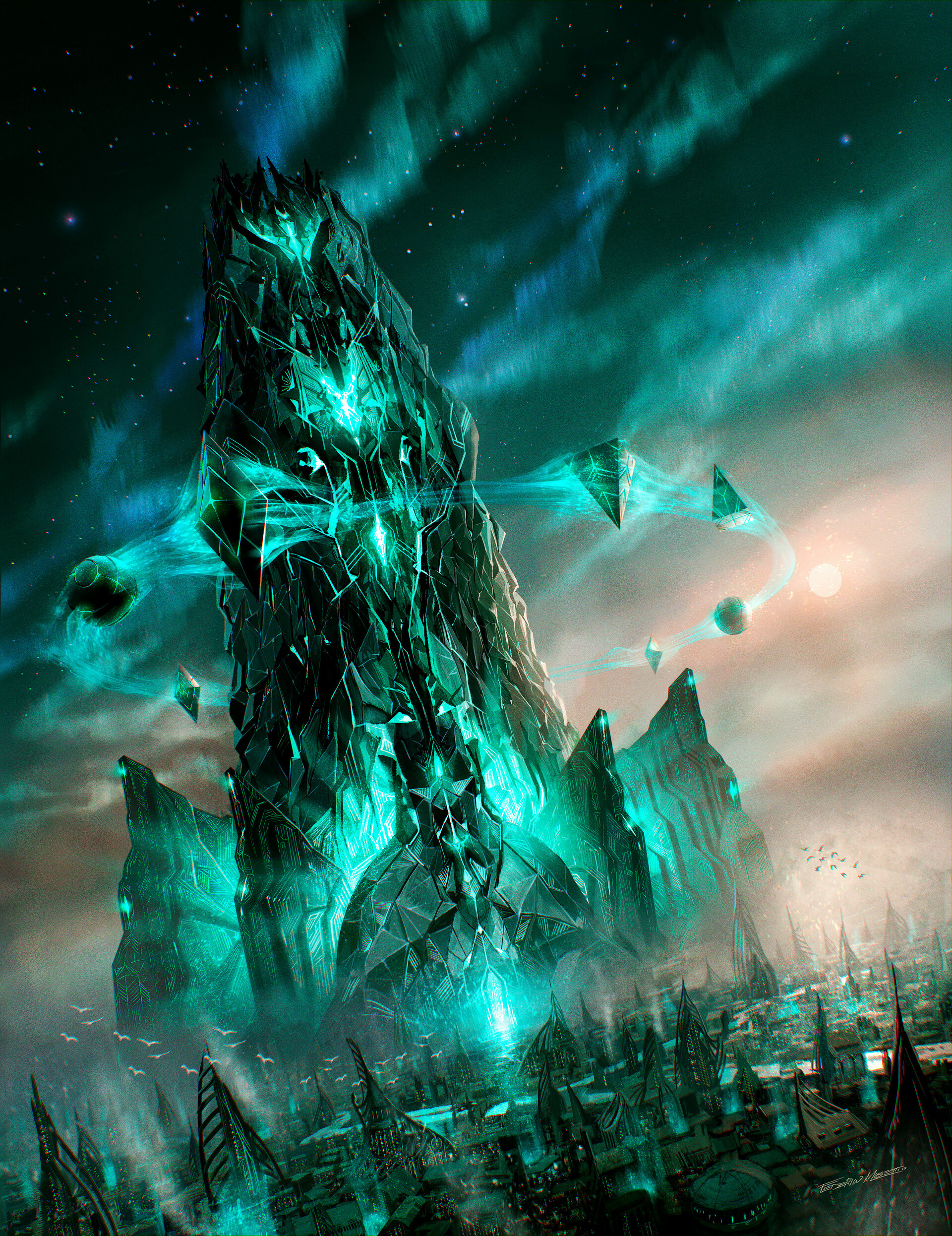 ArtStation - Jade Colossus: Ruins of the Prior Worlds