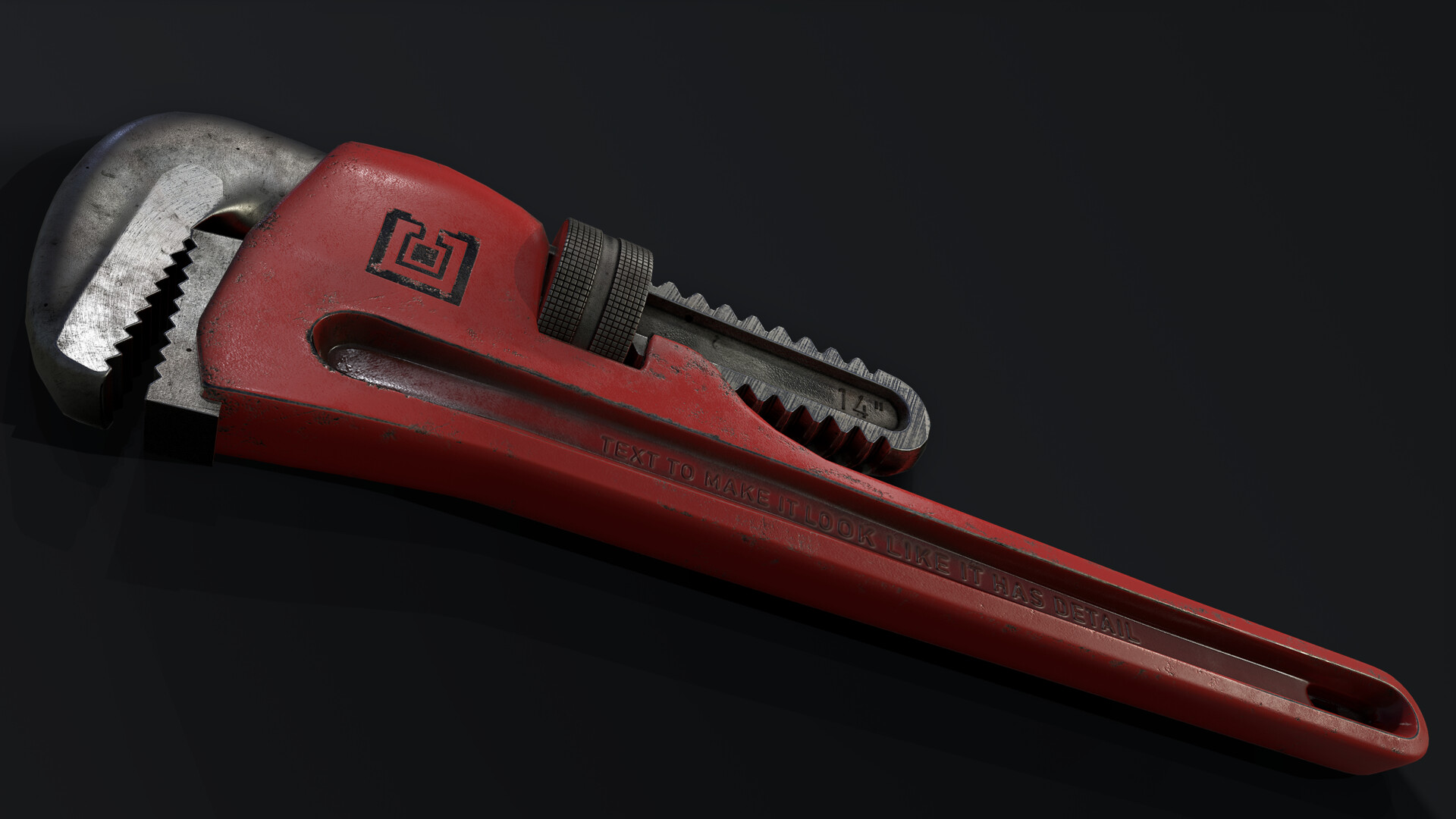ArtStation - Pipe Wrench