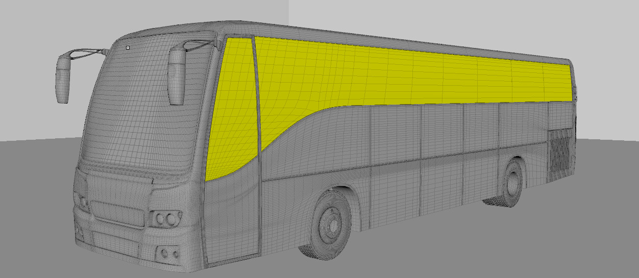 ArtStation - Hino RM2 Bus Modeling