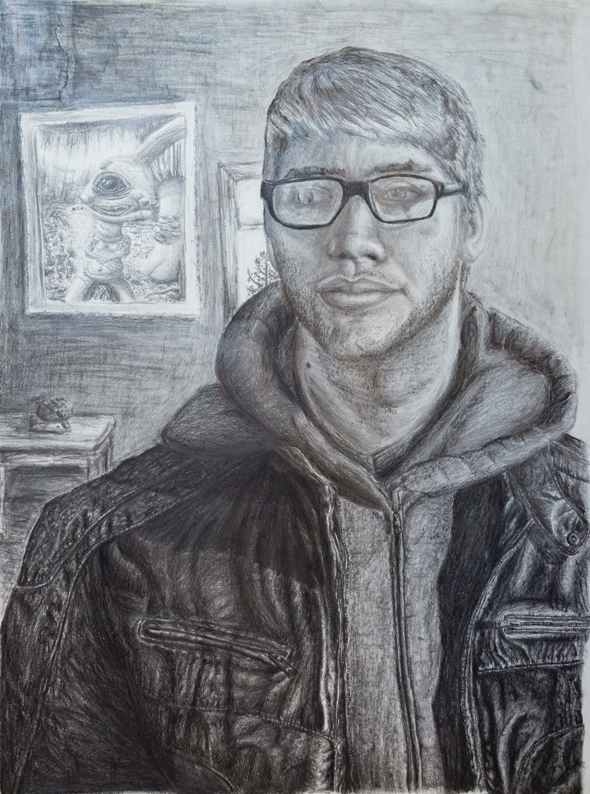 how to draw a good self portrait