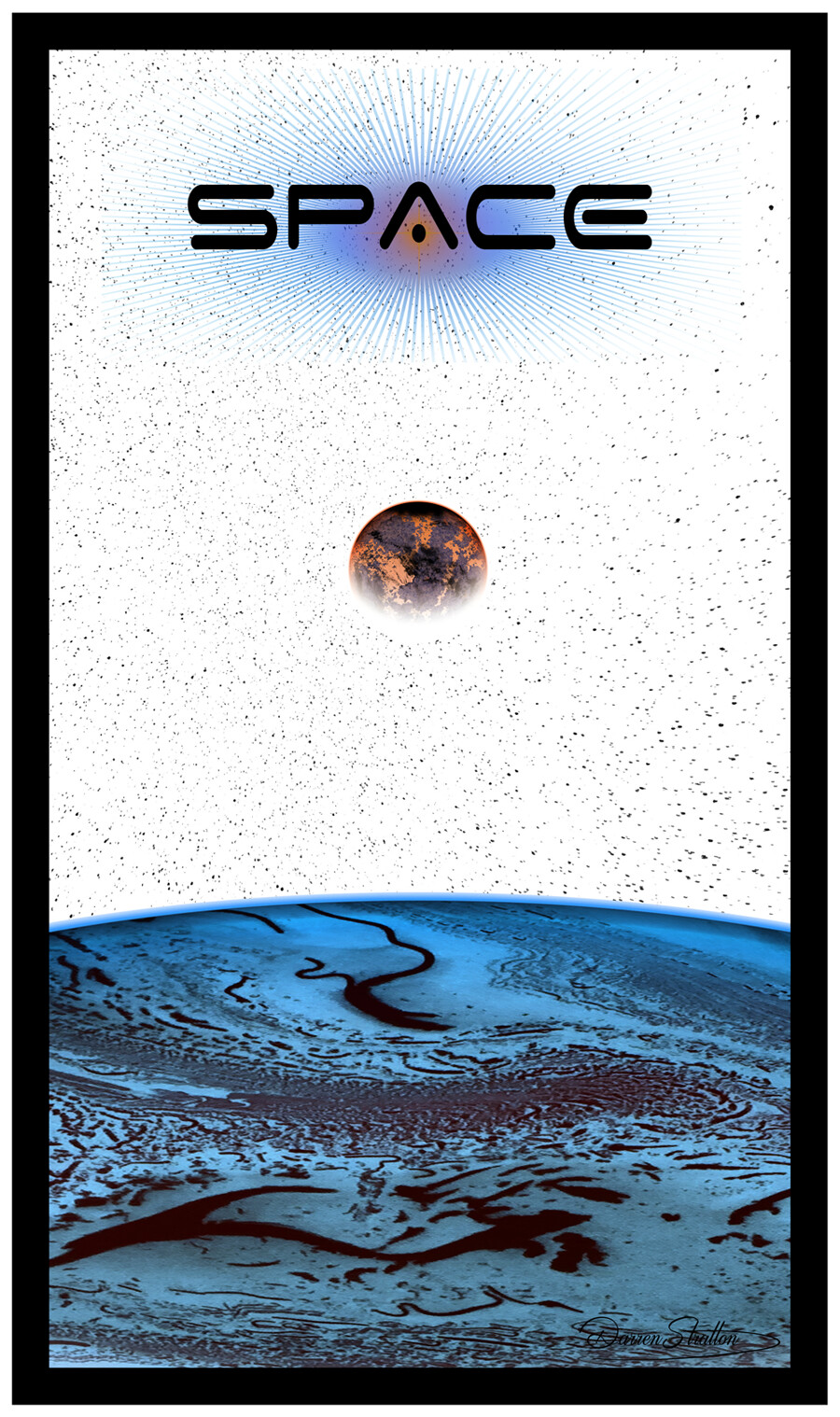 Darren Stratton - Space Poster