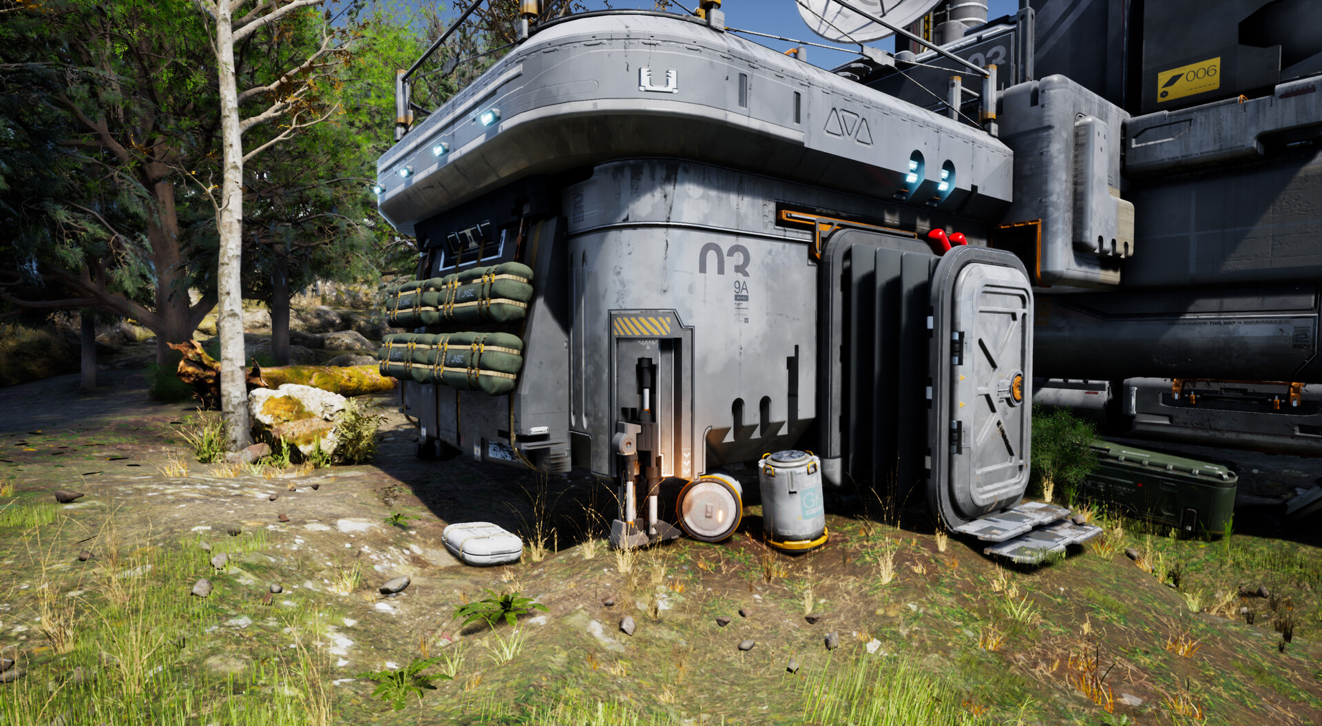 Stephen A. Falk - UNSC Outpost on Instillation 01