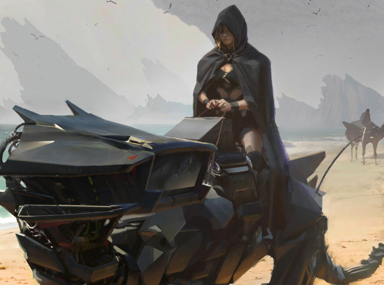 ArtStation - Battle ride