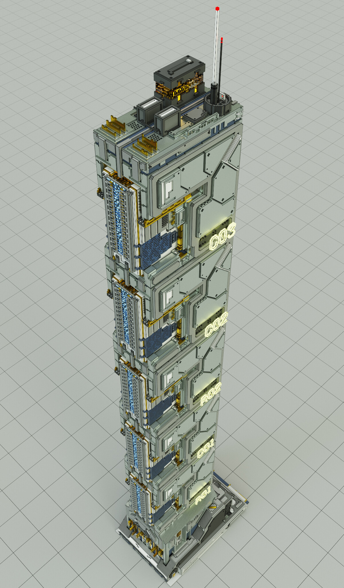 Peter King - Modular Colony Building - Concept Pitch