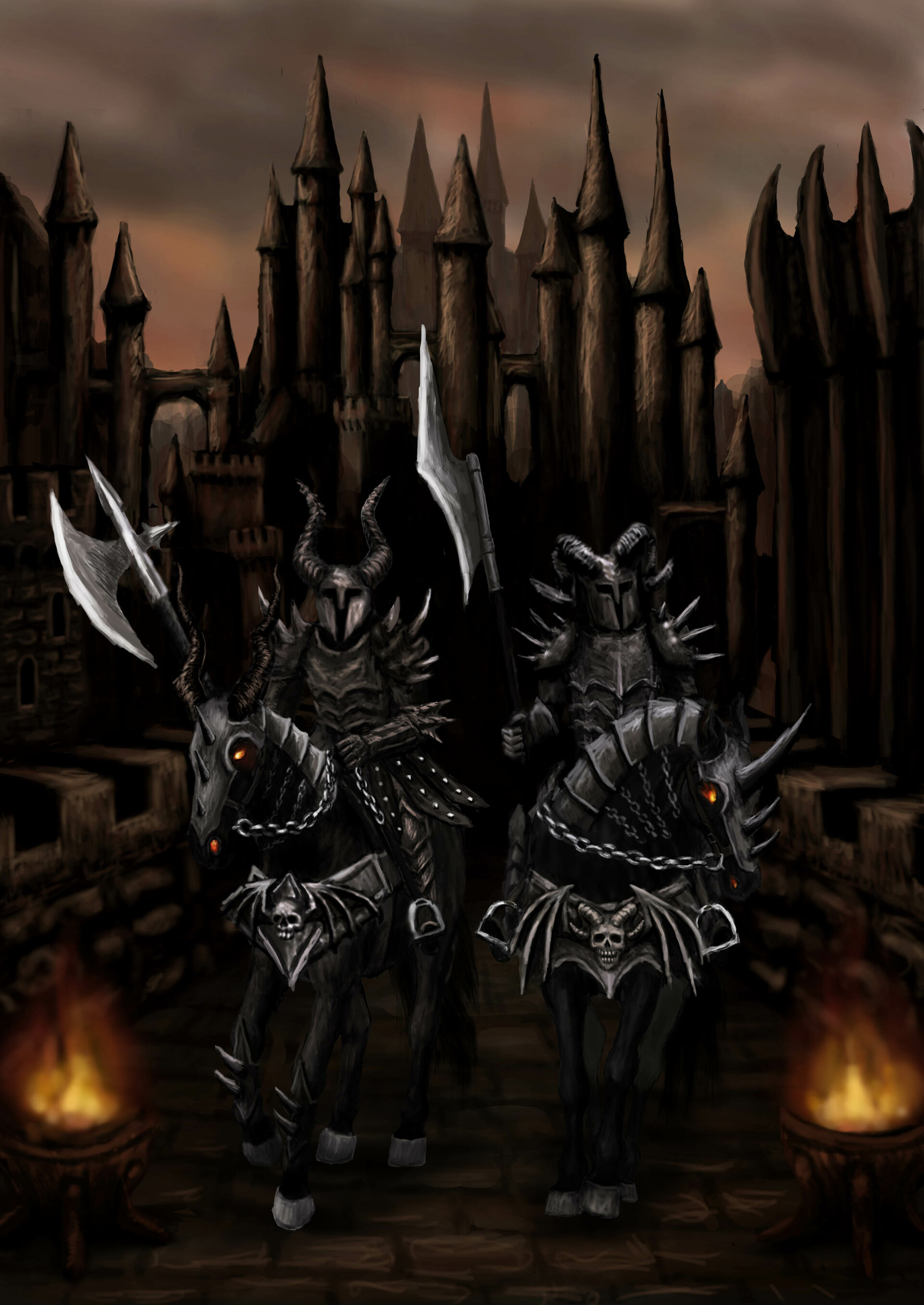 ArtStation - Mounted Guard