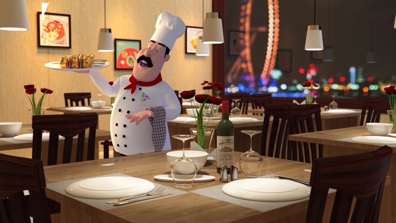 ArtStation - 3d chef character