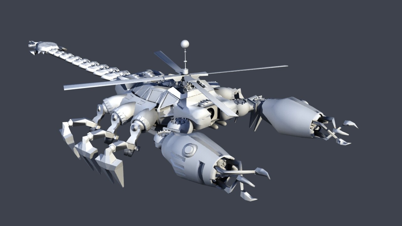 ArtStation - Scorpion chopper