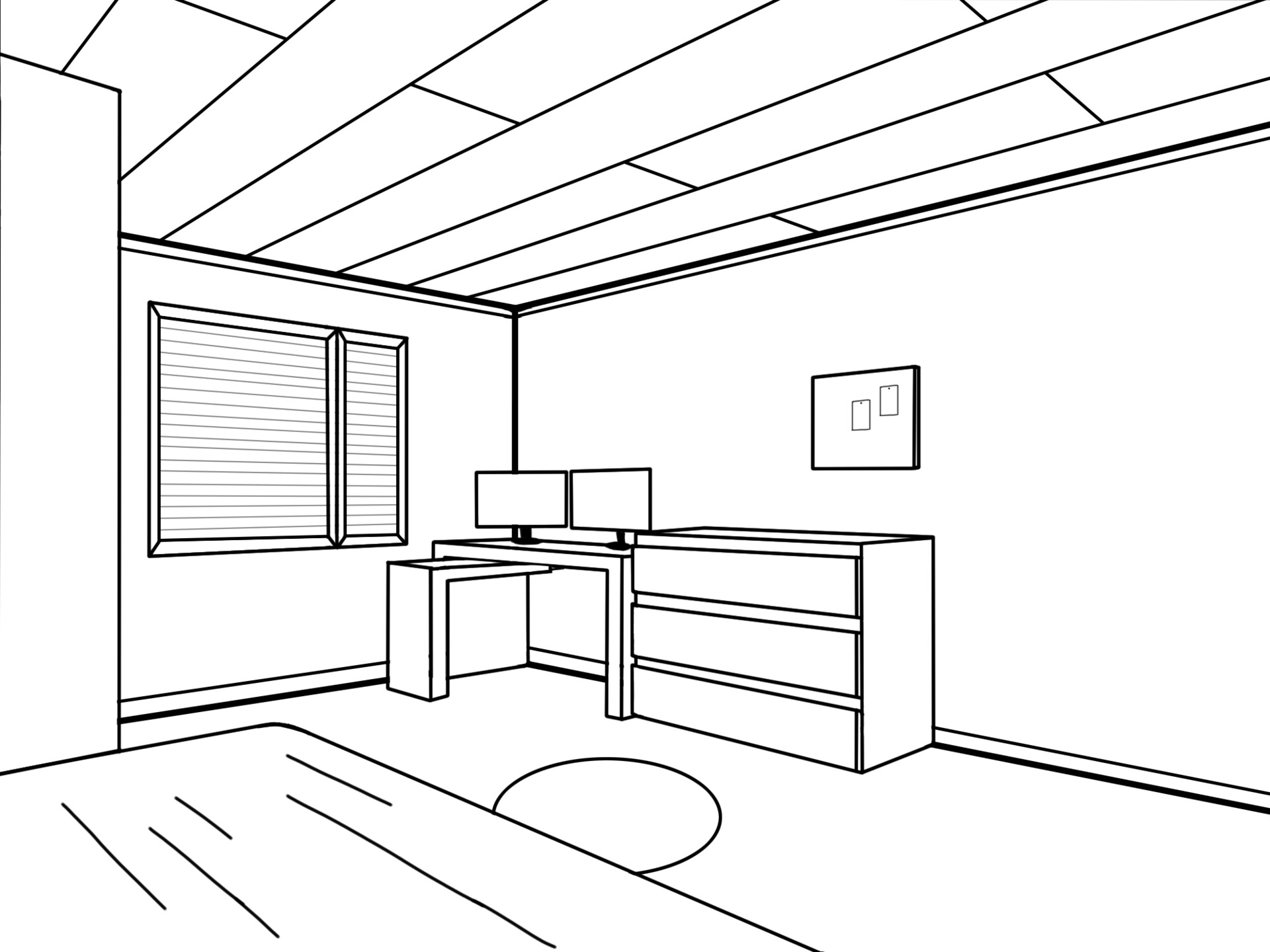 ArtStation - 2-Point Room