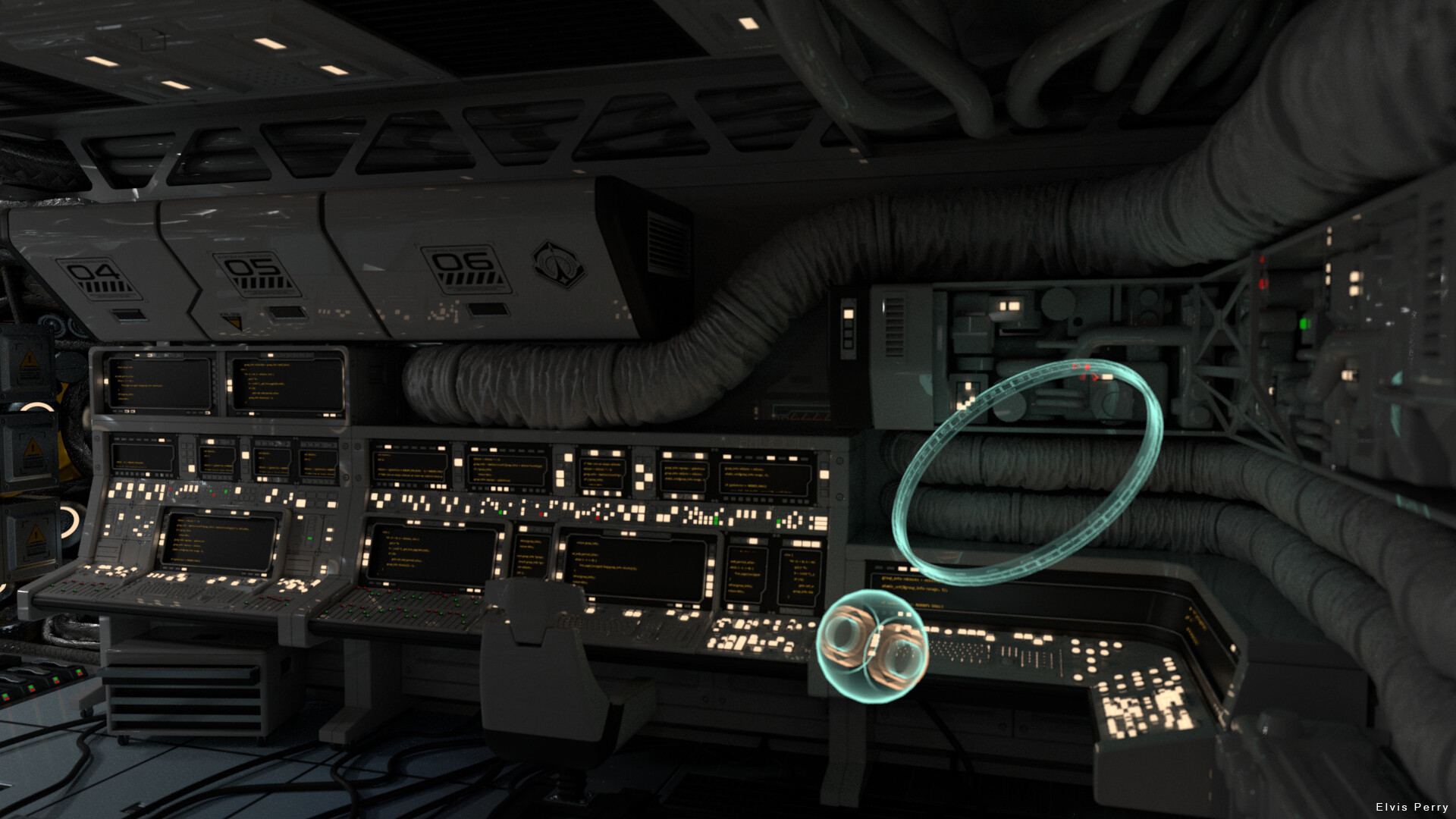 ArtStation - Halo Fan Art. USNC STt Lab concept.