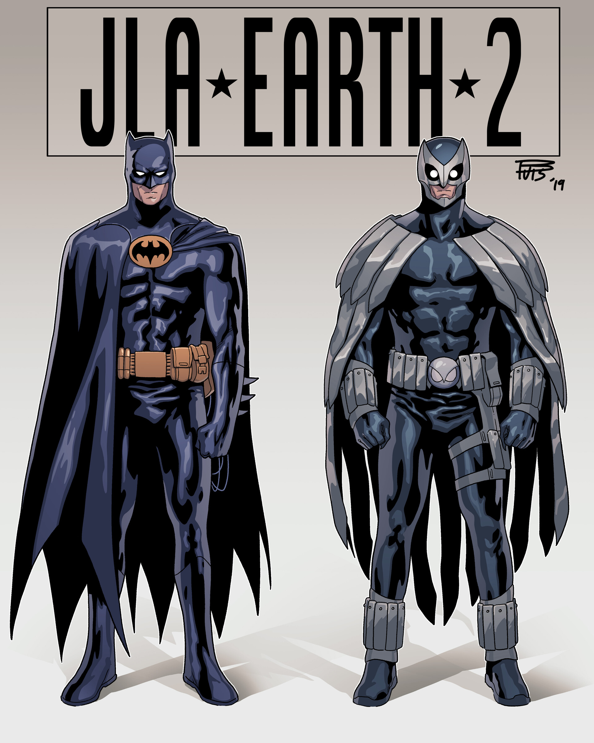 ArtStation - JLA: EARTH 2 Character Design