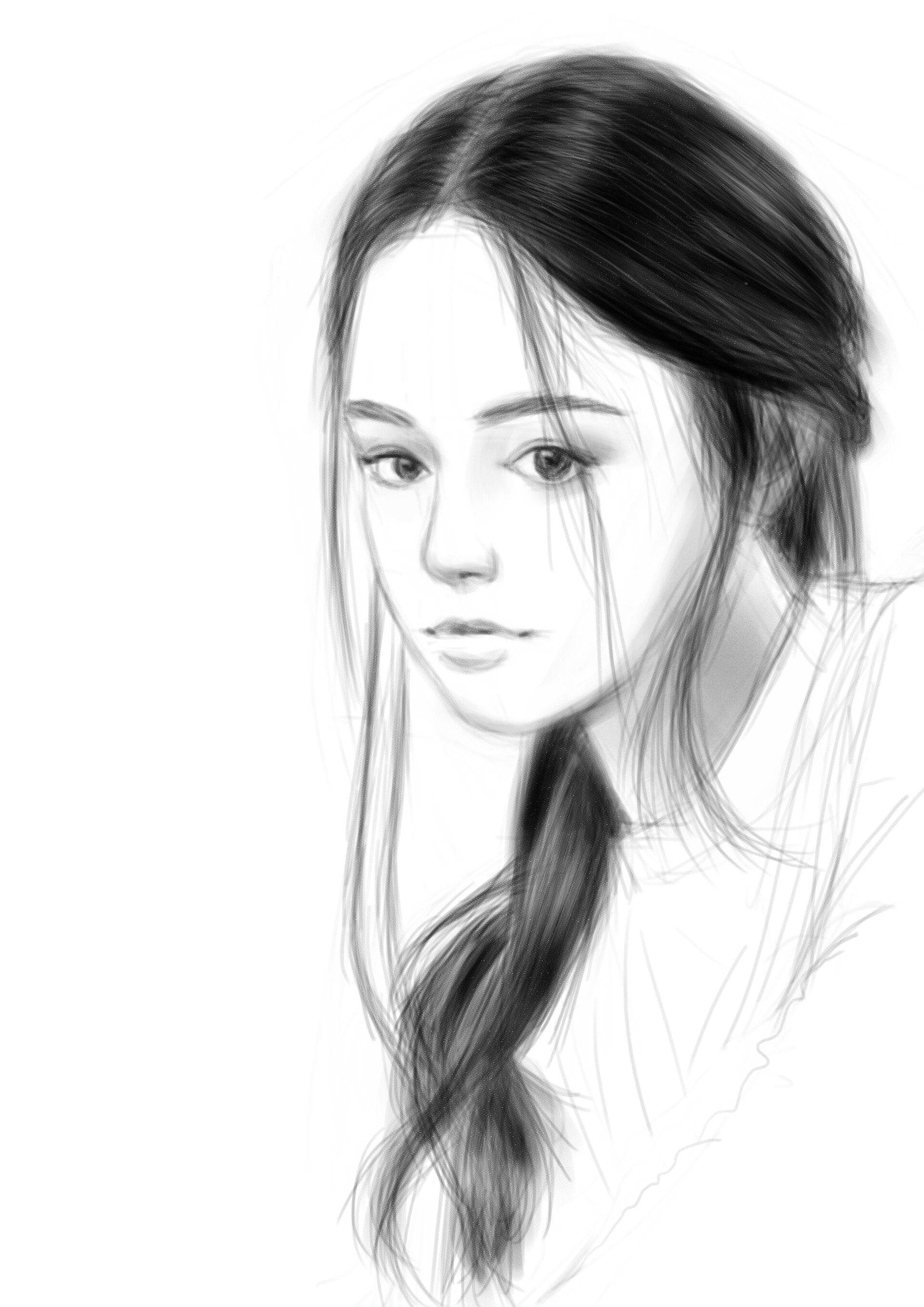 ArtStation - Portrait of Dasha Taran