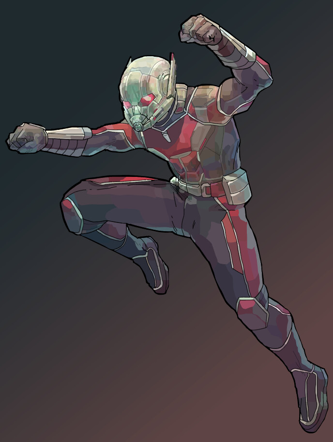 ArtStation - Ant-Man Vector Art