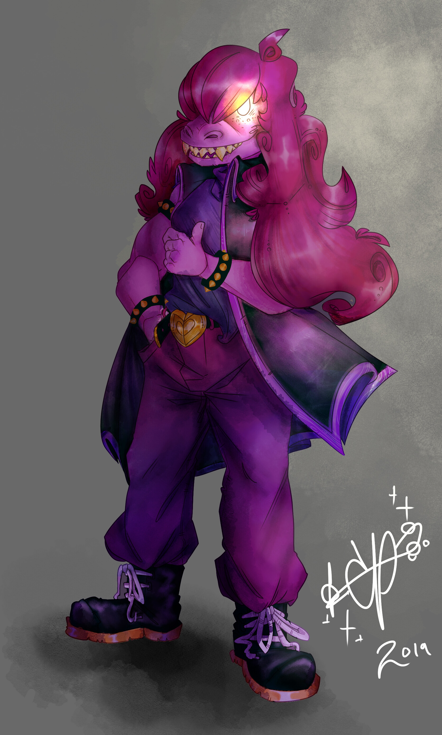 Artstation Suzie From Deltarune