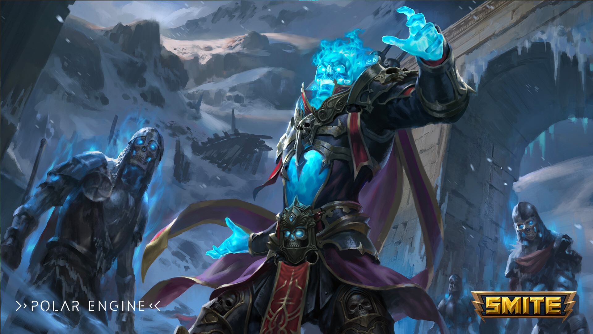 Polar Engine - Smite: Splash Art Compilation Vol. 01