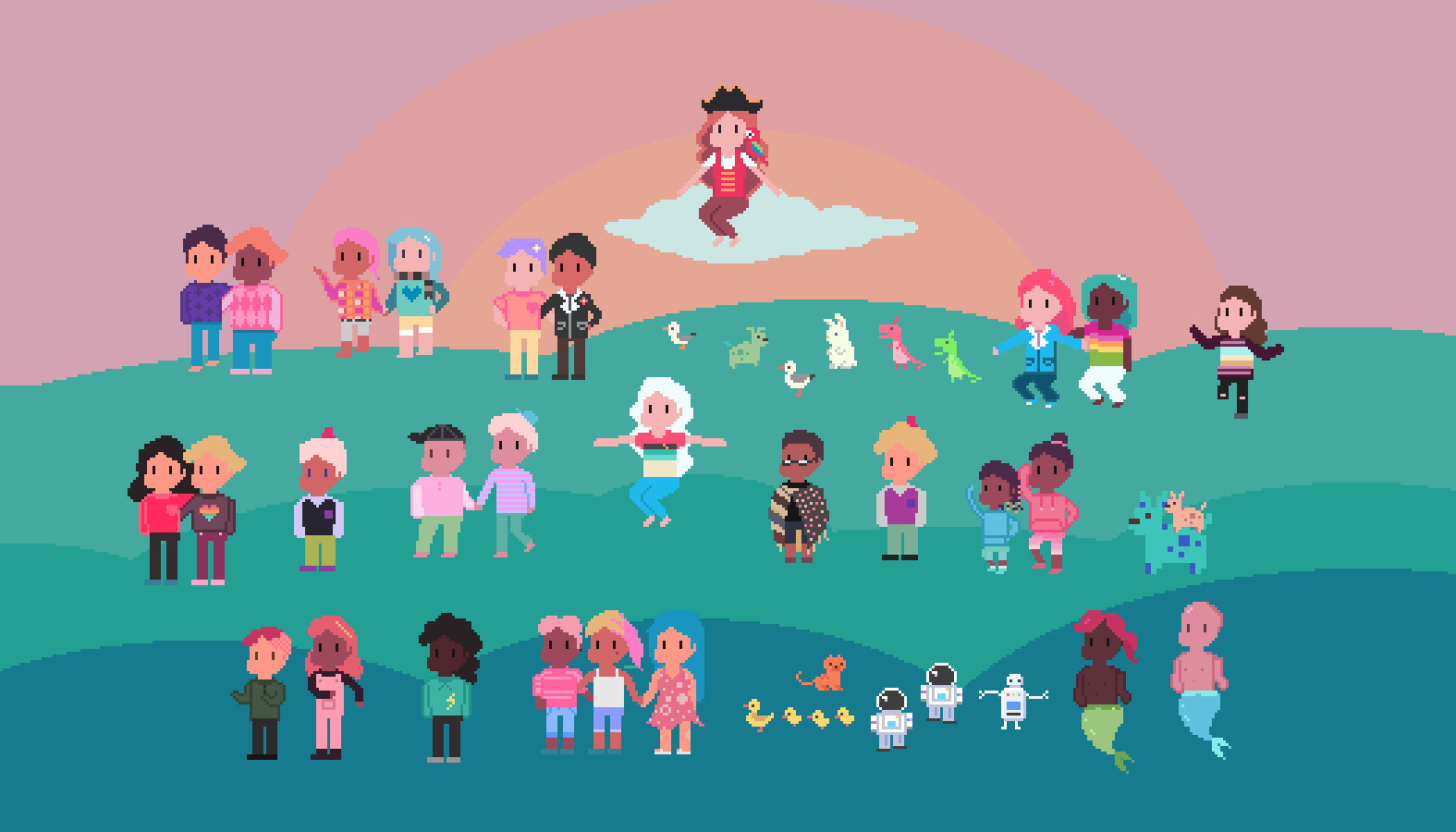 ArtStation - Dance/Prop Pixel Art Animations