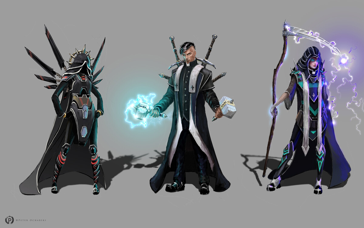 ArtStation - Wicked Saints Characters