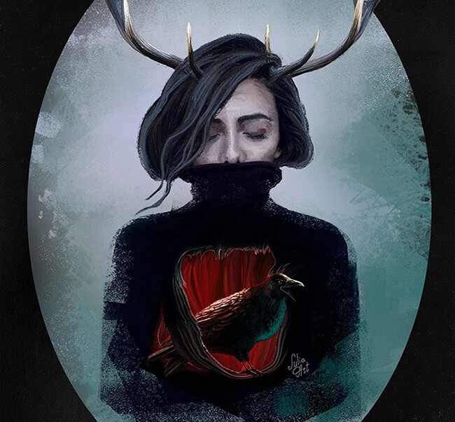 Julia Art - Cover artwork for a music album by Julia Art