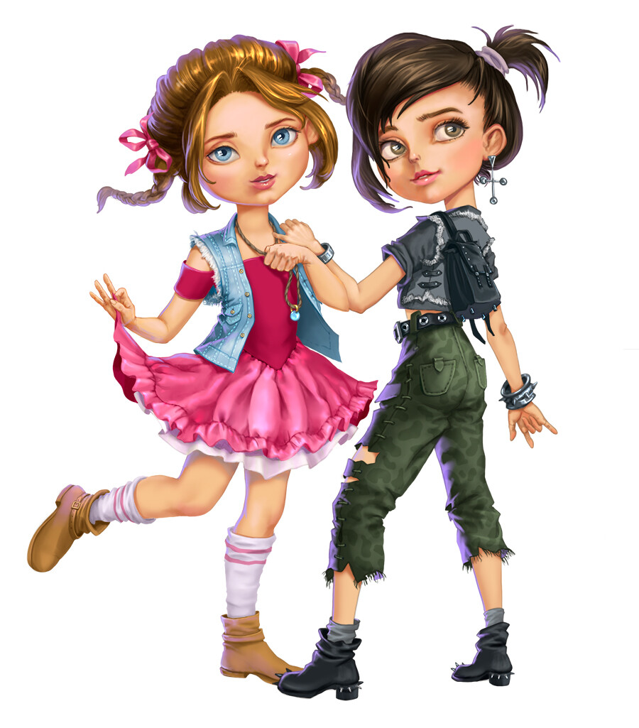 ArtStation - Characters girls