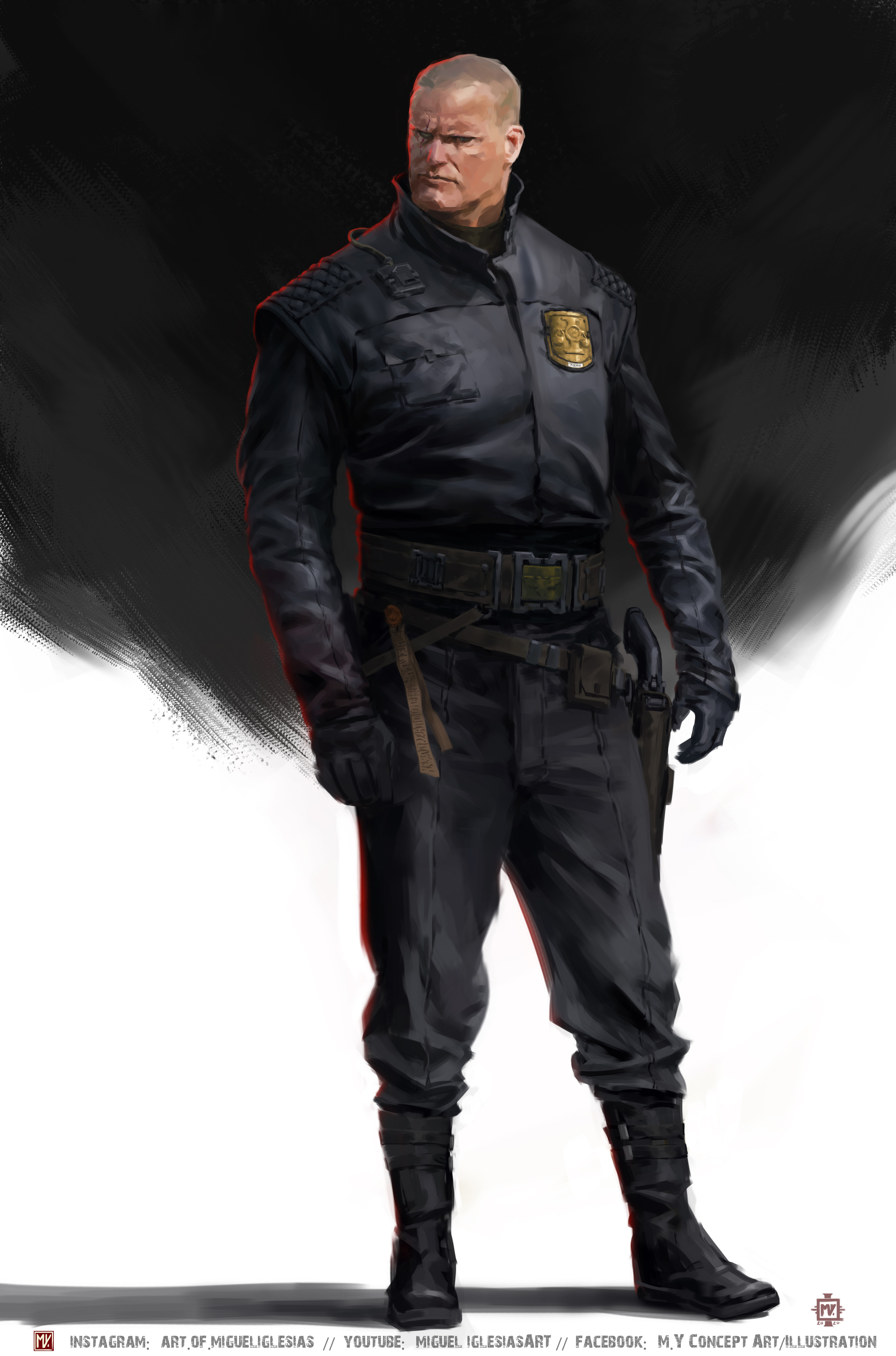 Einsenhorn - Godwyn Fischig character design by Miguel Iglesias : r ...