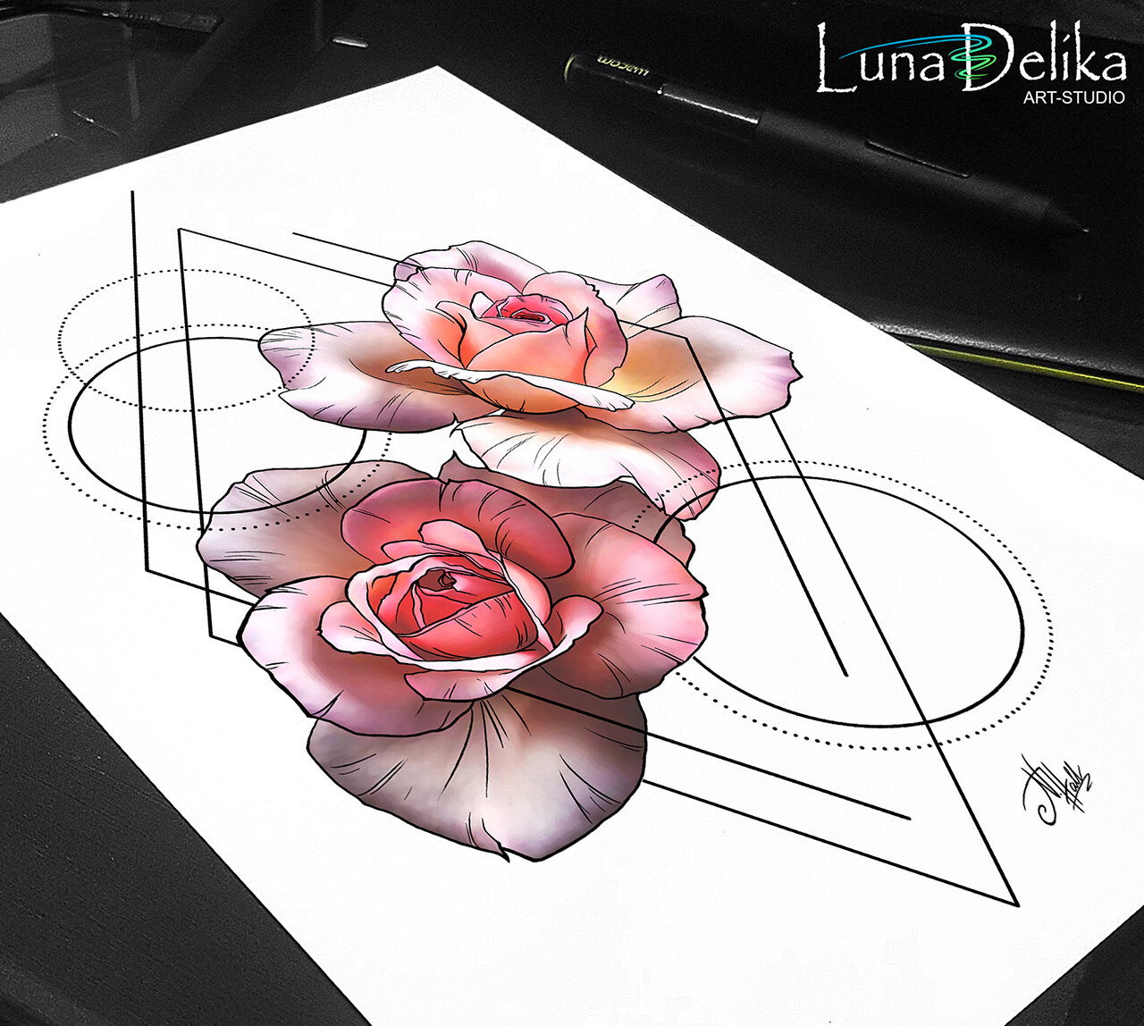 ArtStation - Two Roses