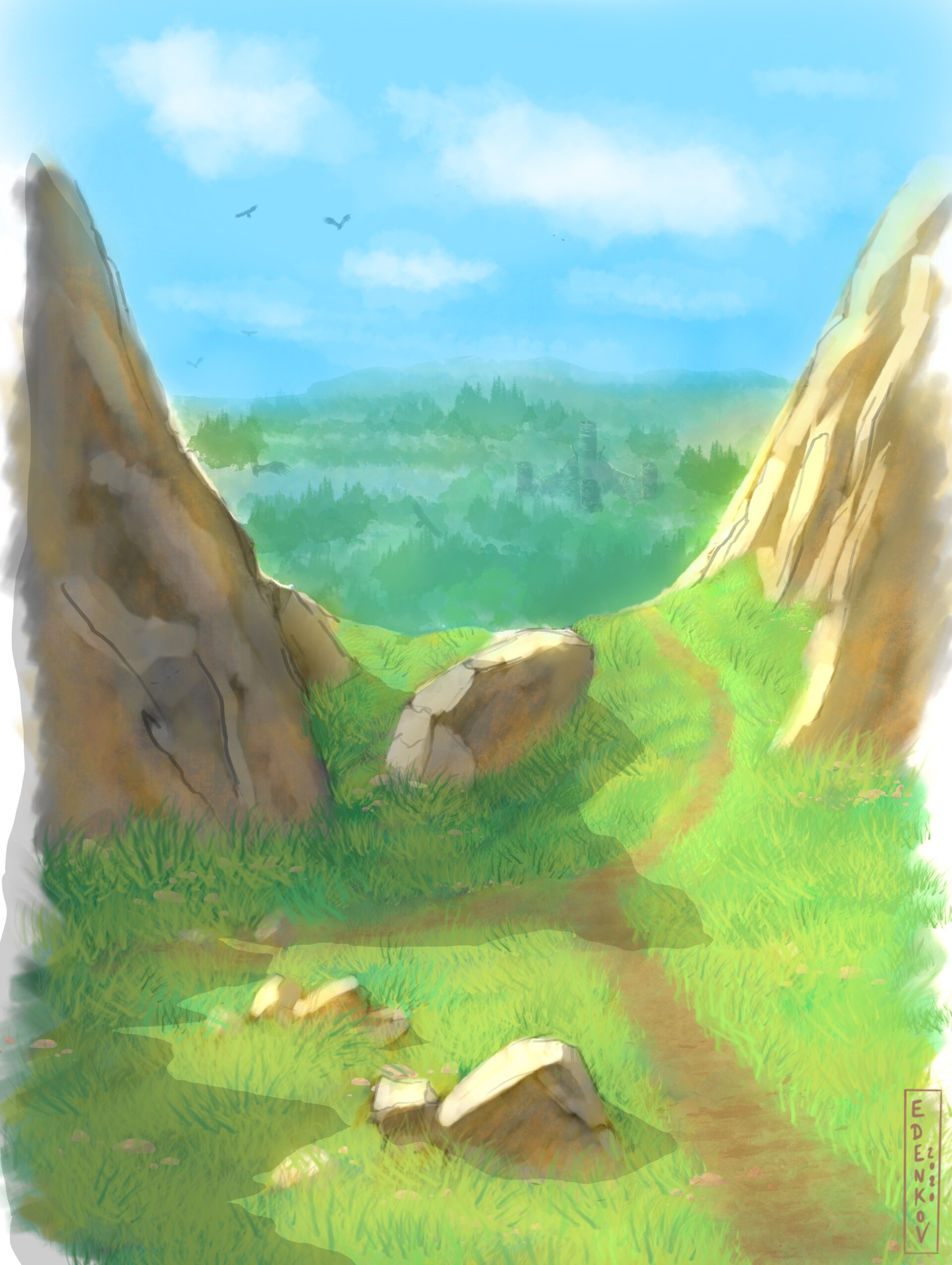 ArtStation - The Hill