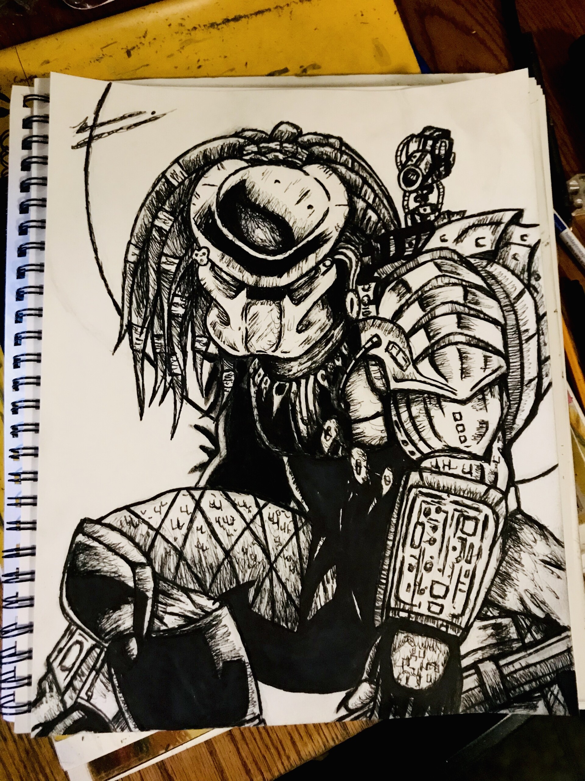 ArtStation - The predator wip