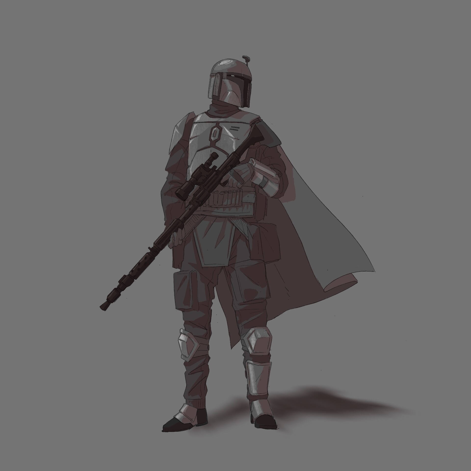 ArtStation - Mandalorian concept