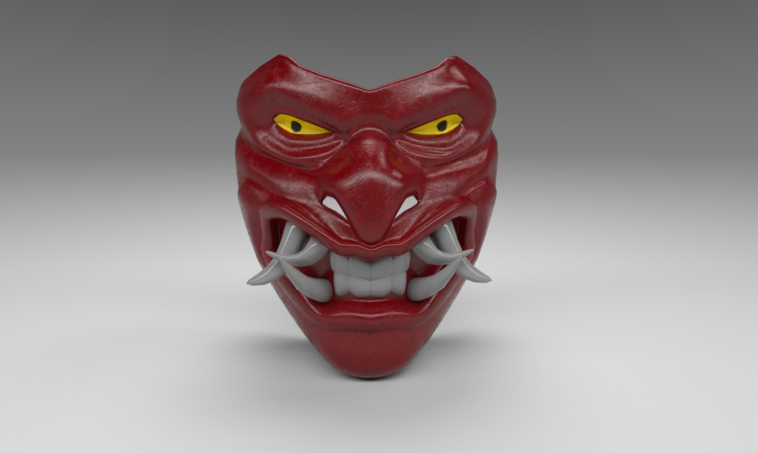ArtStation - oni mask