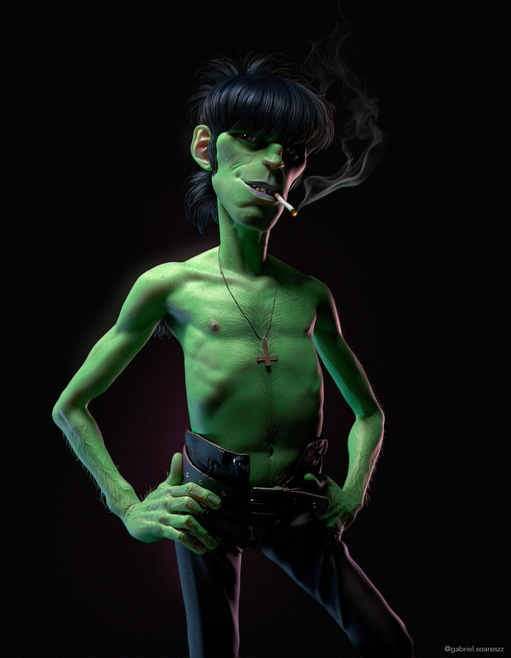 Gabriel Soares - Murdoc - Gorillaz