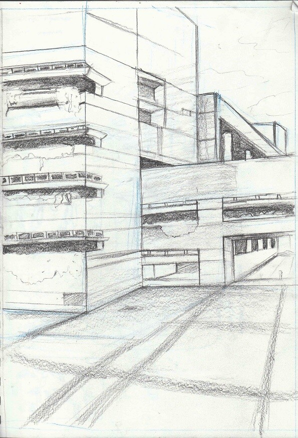 ArtStation - Campus Sketch